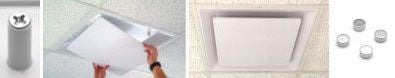 Ceiling Diffuser - HT-2X2-PSPL8